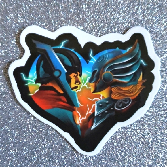 Marvel | Design | Marvel Thor Love And Thunder Waterproof Sticker Jane ...